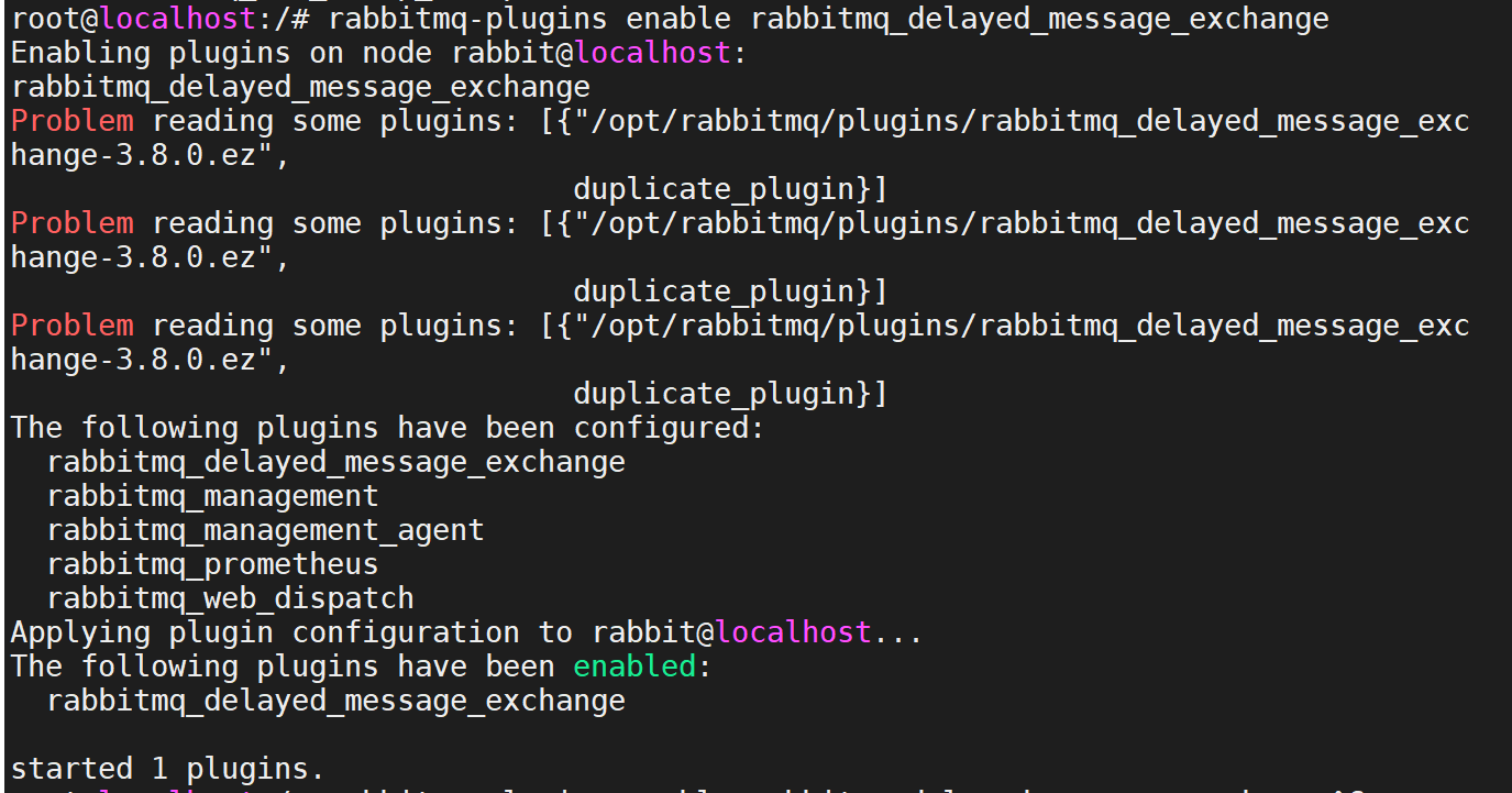 Docker下安装rabbitmq和延时队列插件 Docker中rabbitmq安装延时队列插件 Csdn博客
