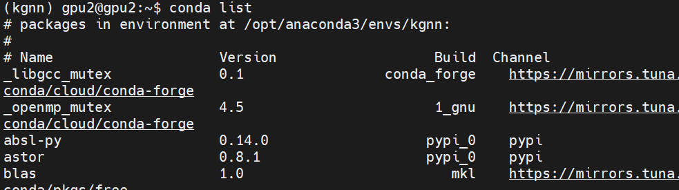 Conda查看环境、转换环境、查看环境包里的版本_cuda- env list-CSDN博客