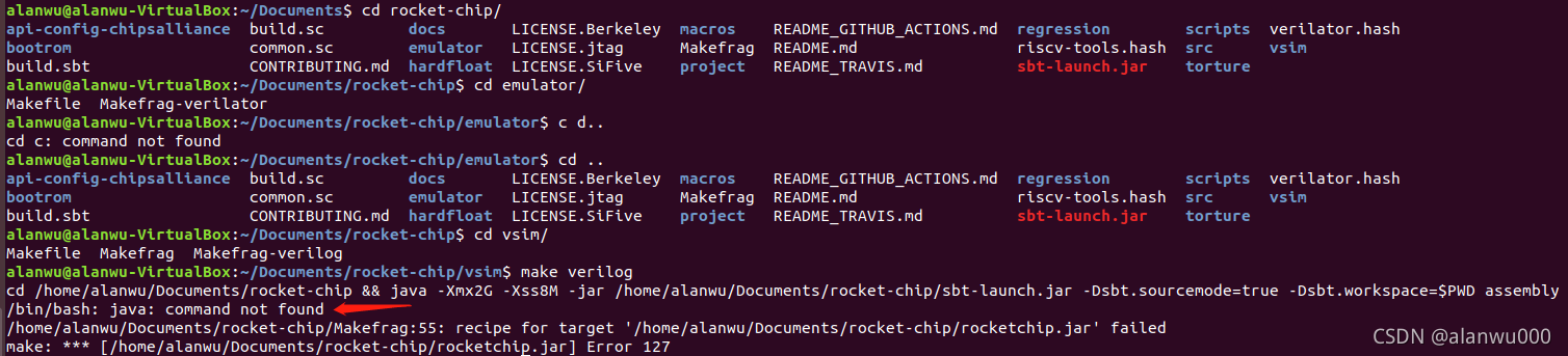 Risc V Rocket Chip环境安装过程和rtl生成总结(基于ubuntu虚拟机)rocket Tools Csdn博客 2204