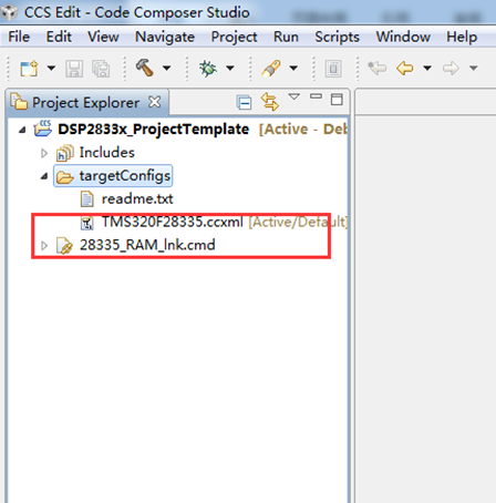 DSP工程模板创建（CCS6.1.3）_ccs添加c文件-CSDN博客