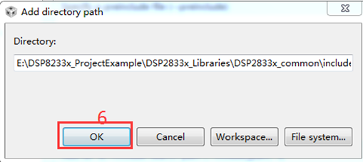 DSP工程模板创建（CCS6.1.3）_ccs添加c文件-CSDN博客
