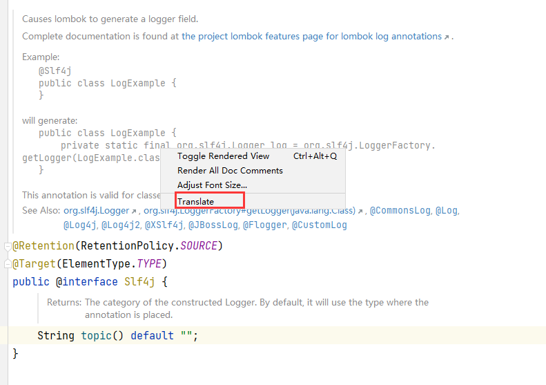 IDEA Translation(翻译插件)使用（注释翻译，单词翻译）_transletion插件idea收费吗-CSDN博客