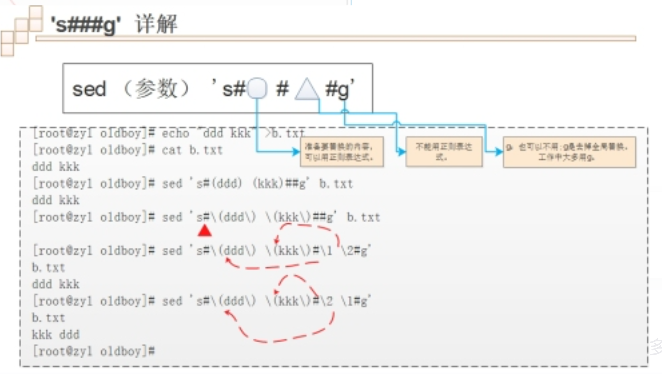 Sed (参数) ‘s###g‘ 详解_sed s#-CSDN博客
