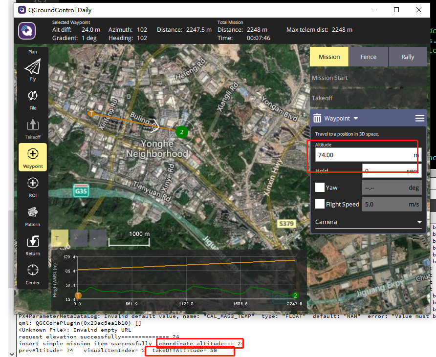 QGroundControl任务飞行模式添加高程_qgroundcontrol. missioncontrol-CSDN博客