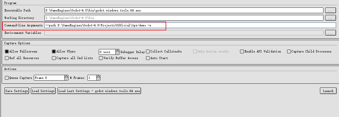 如何使用RenderDoc截帧分析Godot_renderdoc截取-CSDN博客