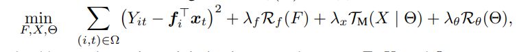 TRMF:Temporal Regularized Matrix Factorization forHigh-dimensional Time Series Prediction论文解读-CSDN博客