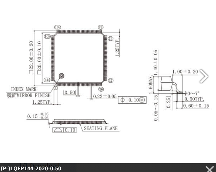 QFP、LQFP、TQFP、TEQFP、BGA等芯片封装技术_plastic qfp-CSDN博客