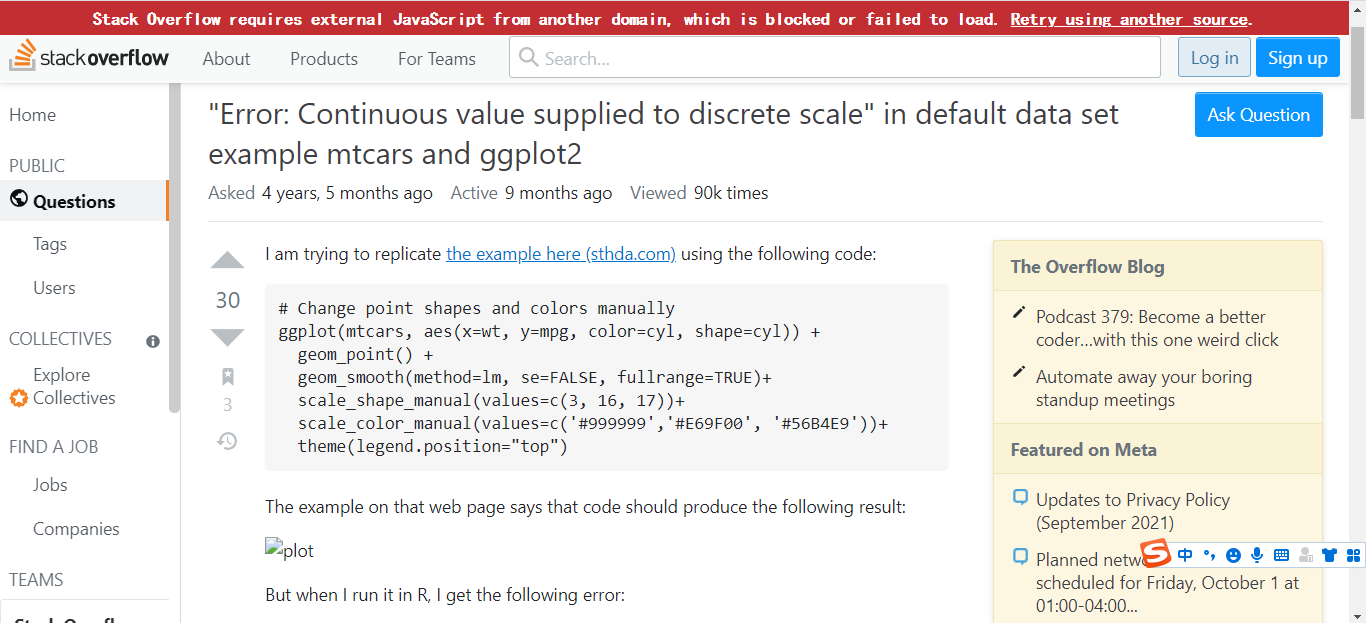 ERROR while rich displaying an object: Error: Continuous value supplied to discrete scale-CSDN博客