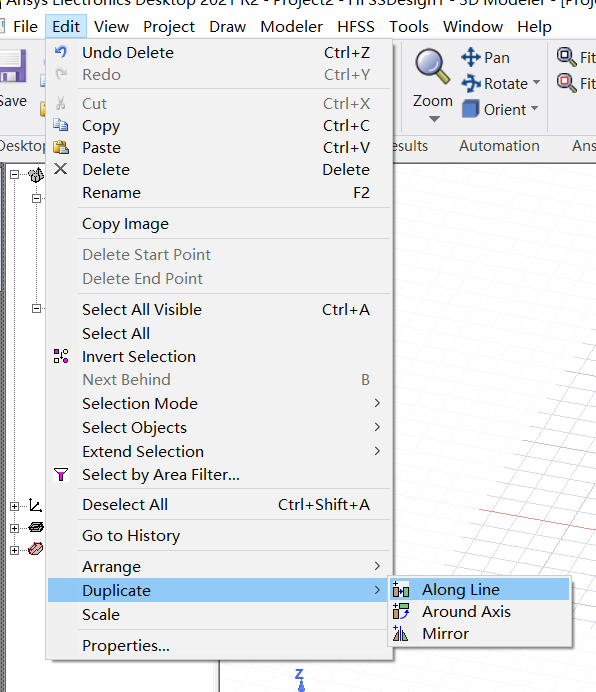 HFSS学习笔记——物体的几何变换_hfss中镜像复制如何设置坐标-CSDN博客