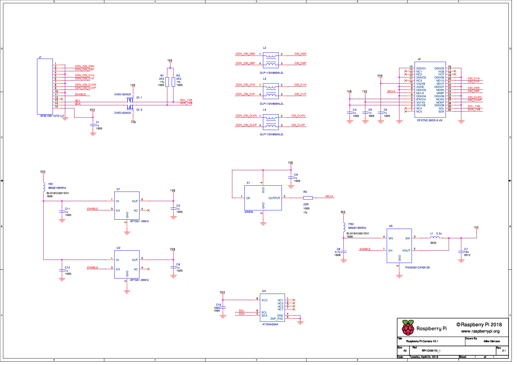 Camera Module v2原理图_树莓派摄像头原理图-CSDN博客