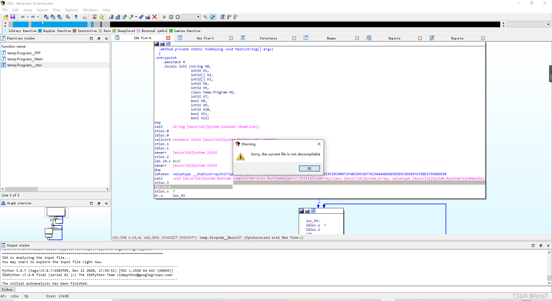 Ctf C逆向reverse Csdn博客