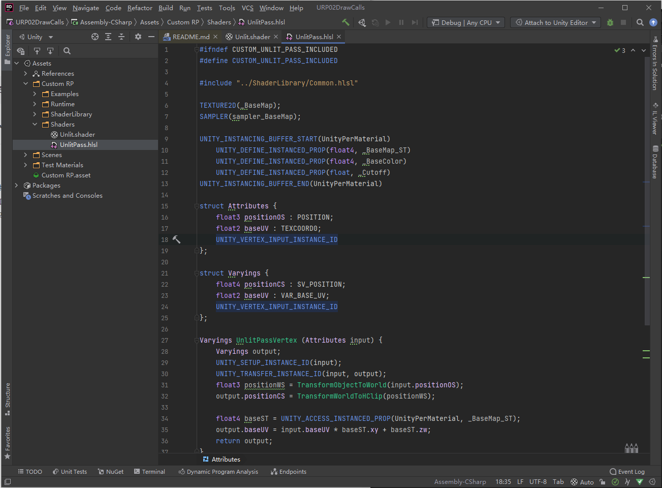 Unity shader系列：好用的IDE--JetBrain Rider_unity shader ide-CSDN博客