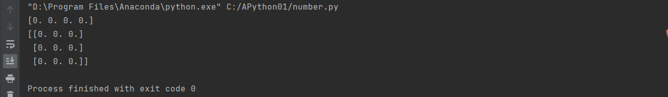 Python 数组 numpy使用解释 创建n维数组（矩阵） 对数组进行函数运算 数值积分等_import numpy as np data1 = [1,3,5,7] w1 = np ...
