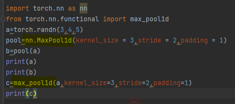 nn.MaxPool1d / nn.functional.max_pool1d_nn.functional.maxpoo-CSDN博客
