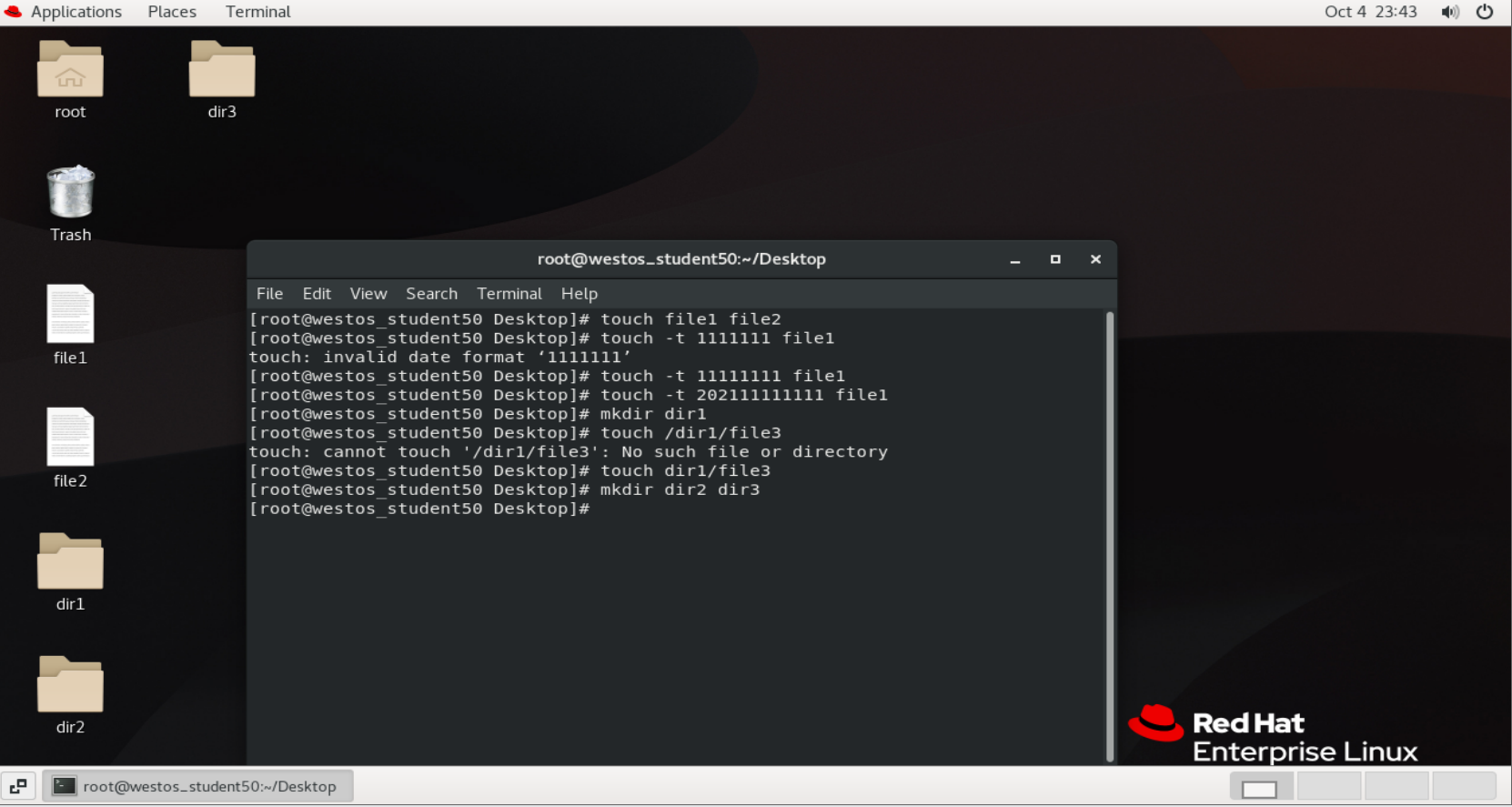 Linux基础学习：第二章 linux下的文件管理_在当前目录下新建文件file1、file2、file3-CSDN博客