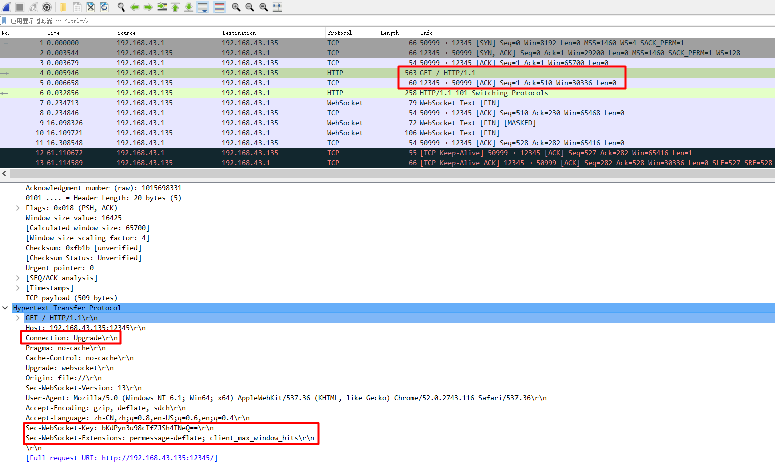 Wireshark文档阅读笔记-WebSocket协议基本概念_wireshark websocket-CSDN博客