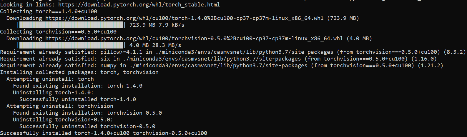 三维重建代码复现之cascade MVSNet环境配置_casmvsnet复现-CSDN博客
