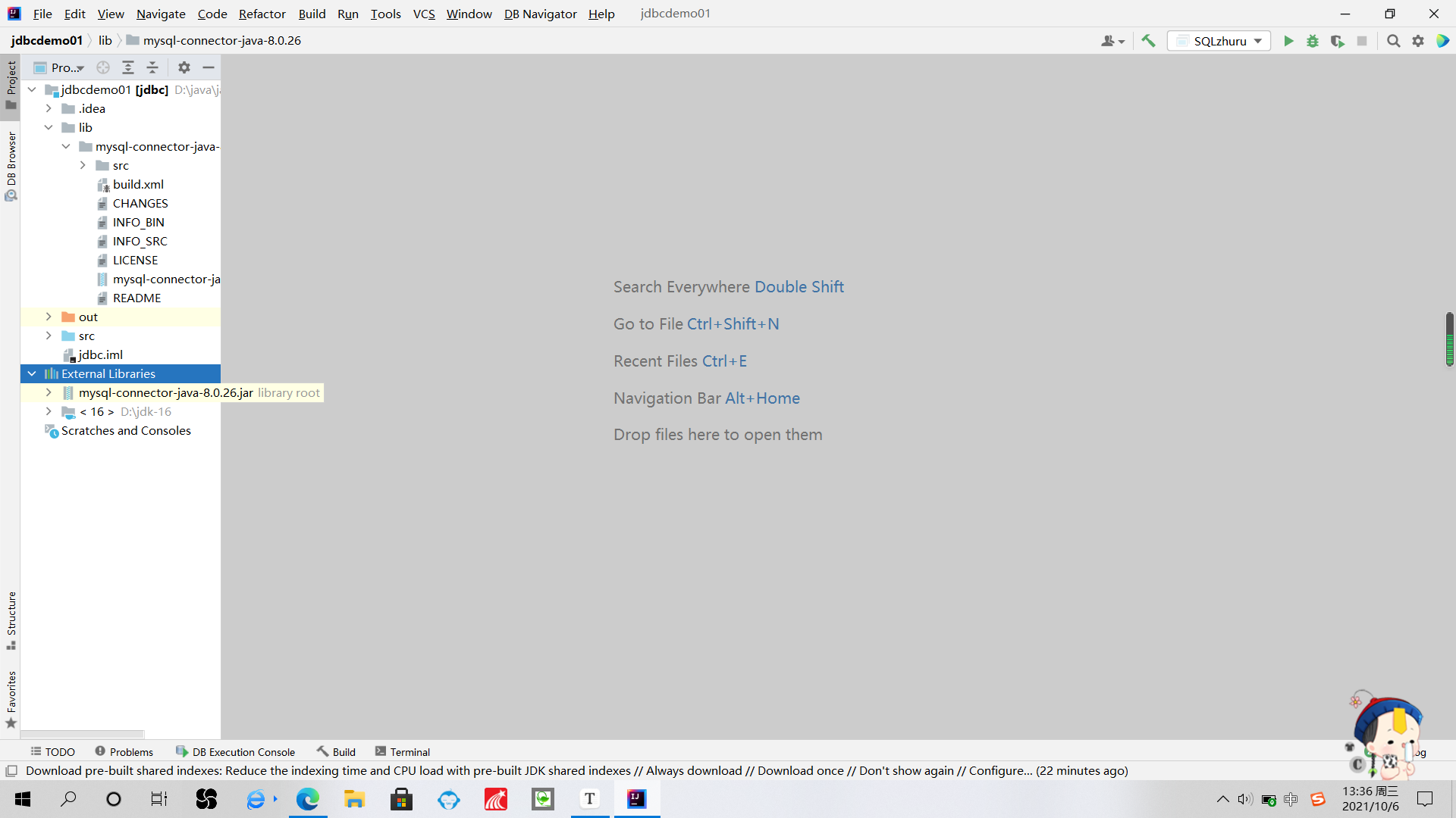 SQL驱动下载并导入idea，idea连接数据库_idea db browser的使用-CSDN博客