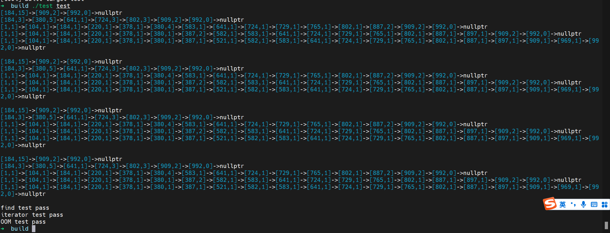 跳表C++实现(skip_list)_github c++ 标准库 skip list-CSDN博客