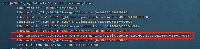 /usr/bin/python3: symbol lookup error: /usr/bin/python3: undefined symbol: XML_SetHashSalt ...