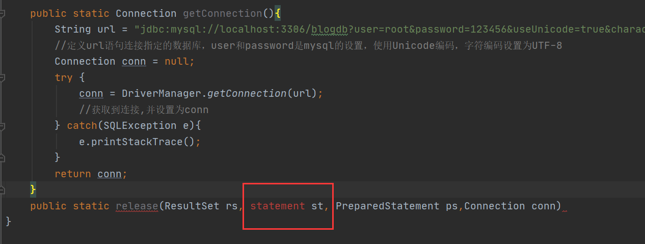 笔记：java中DButil类的写法，连接数据库_java dbutil-CSDN博客