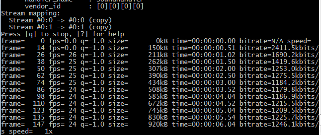 SRS流媒体服务（一）SRS服务搭建和FFMPEG实现模拟直播推流和拉流_srs没有声音-CSDN博客
