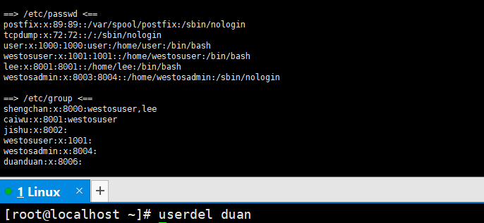 Linux中常用的用户管理命令_echo 123 | passwd --stdin root 报错令牌鉴定操作错误-CSDN博客