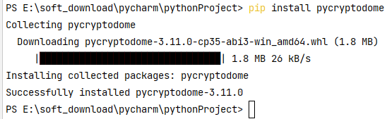 pychram安装pycrypto失败的解决办法_pycharm 启动类 crypto 安装不成功-CSDN博客