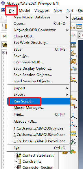 Abaqus GUI程序开发之常用的Abaqus内核指令（一）-CSDN博客