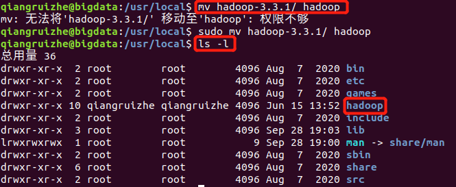 Hadoop开发环境的搭建与配置（基于Linux）_hadoop localhost: ssh: connect to host localhost p-CSDN博客