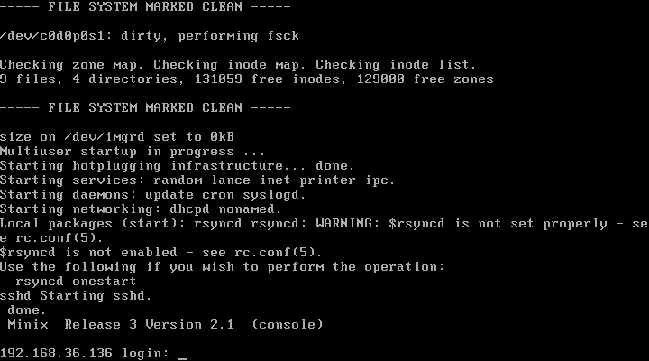 Minix 3 系统启动时在 starting networking dhcpd nonamed 处挂起的解决方法-CSDN博客