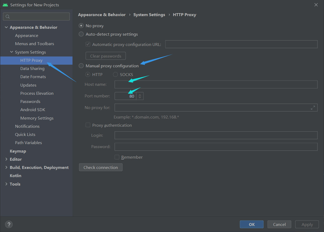 几个我安装Android Studio遇见的问题及解决办法_android studio在主机名解析时通常出现的暂时错误如何解决-CSDN博客