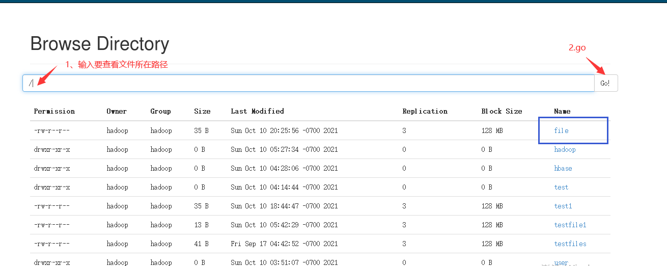 使用Hadoop fs -ls /file出现No such file or directory报错解决方法_hadoop no such file or directory_十六园的博客 ...