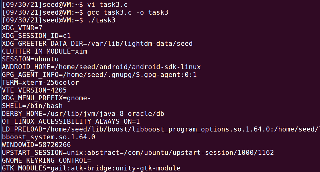Environment Variable and Set-UID Program Lab_环境变量与 set-uid 实验-CSDN博客