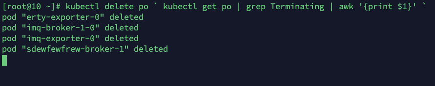 k8s批量删除pod（批量删除资源）_kubectl delete po 批量-CSDN博客