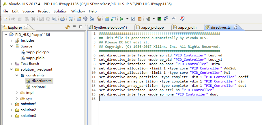 Vivado HLS中多个Solutions同时打开or 指定某一个solution打开_hls solution-CSDN博客