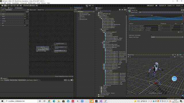 Unity 动画混合树实例（Blend Tree）_unity混合树动画-CSDN博客