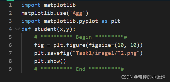 头歌平台(educoder)—— Matplotlib接口和常用图形第1关画图接口 Csdn博客