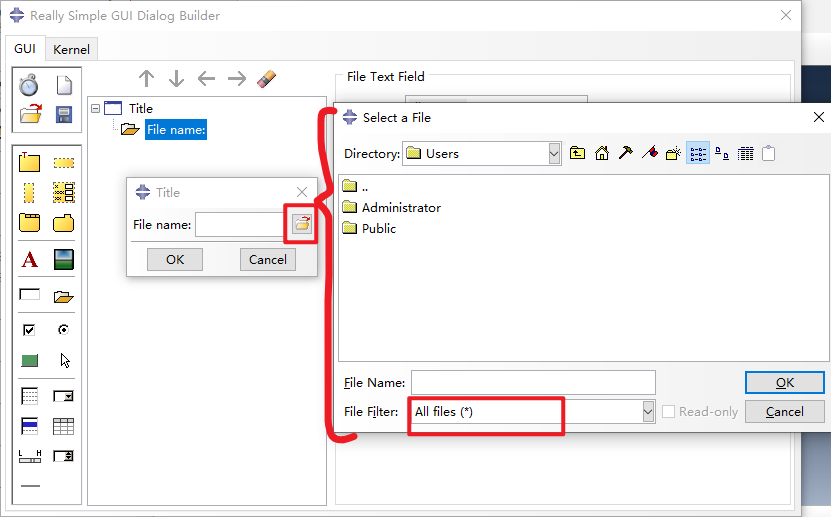 Abaqus GUI程序开发之常用控件使用方法(六):文件选择控件中文件类型的设置_abaqus rsg-CSDN博客