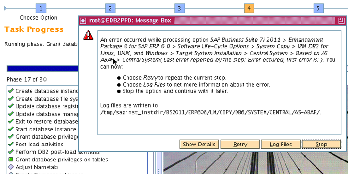 SQL0727N AN error occurred during implicit system action type "3"-CSDN博客