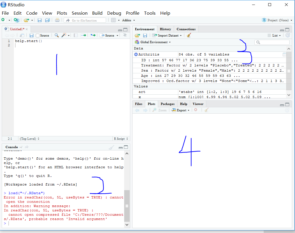 R studio界面介绍及par参数详解-CSDN博客