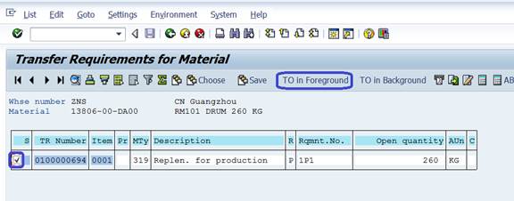 SAP WM & PP Integration 之MF60 Material Staging-CSDN博客