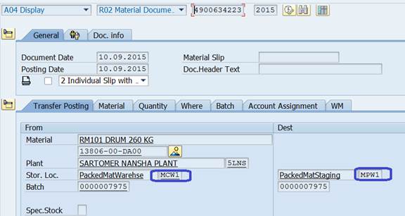 SAP WM & PP Integration 之MF60 Material Staging-CSDN博客