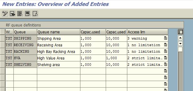 SAP WM RF Define Queues Within the Warehouse-CSDN博客