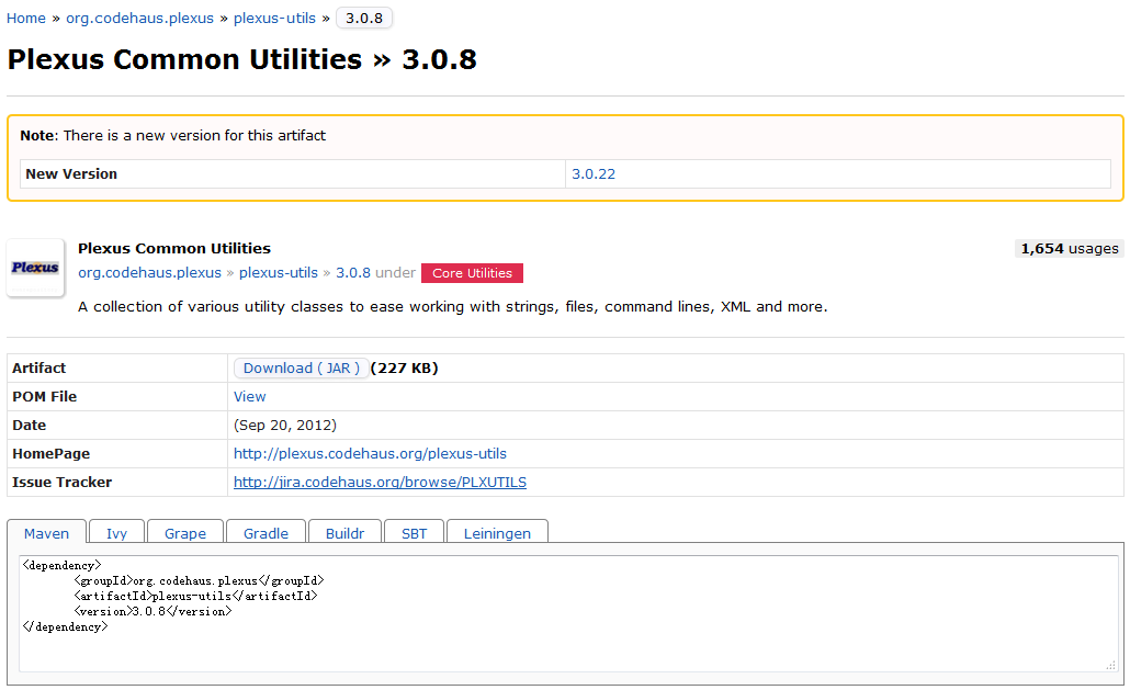 Maven 项目关于 plexus-utils:jar的错误解决-CSDN博客
