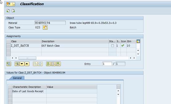 SAP Batch Management 批次主数据中classification视图中GR Date没有被更新？-CSDN博客