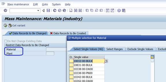 SAP MM17批量维护物料主数据的步骤-CSDN博客