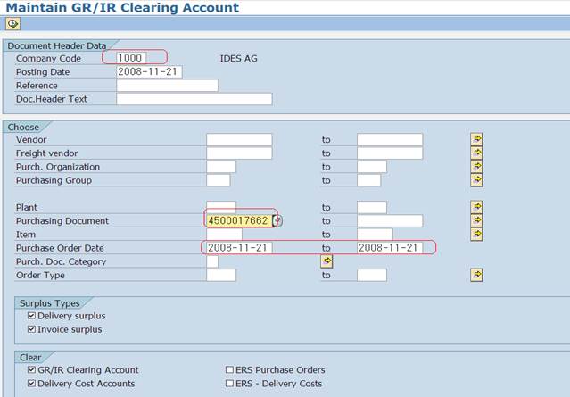 SAP MM GR/IR Account Maintenance的DEMO-CSDN博客