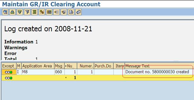 SAP MM GR/IR Account Maintenance的DEMO-CSDN博客